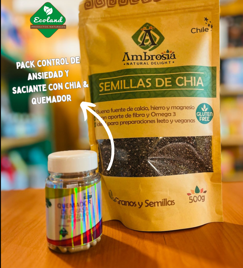 PACK SACIANTE E INHIBIDOR DE APETITO - Productos Naturales Ecoland